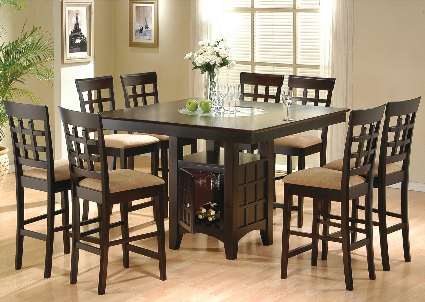 Mix Match 9 Piece Counter Height Dining Set 100438 8X209 By Coaster