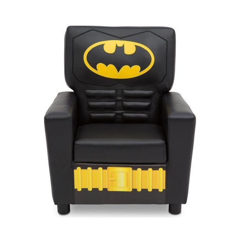 Batman Toddler Sofa Chair And Ottoman Set | Baci Living Room