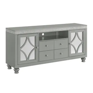 Avril 70" TV Stand in Silver LA-4900-15-TV1 by Elements International ...