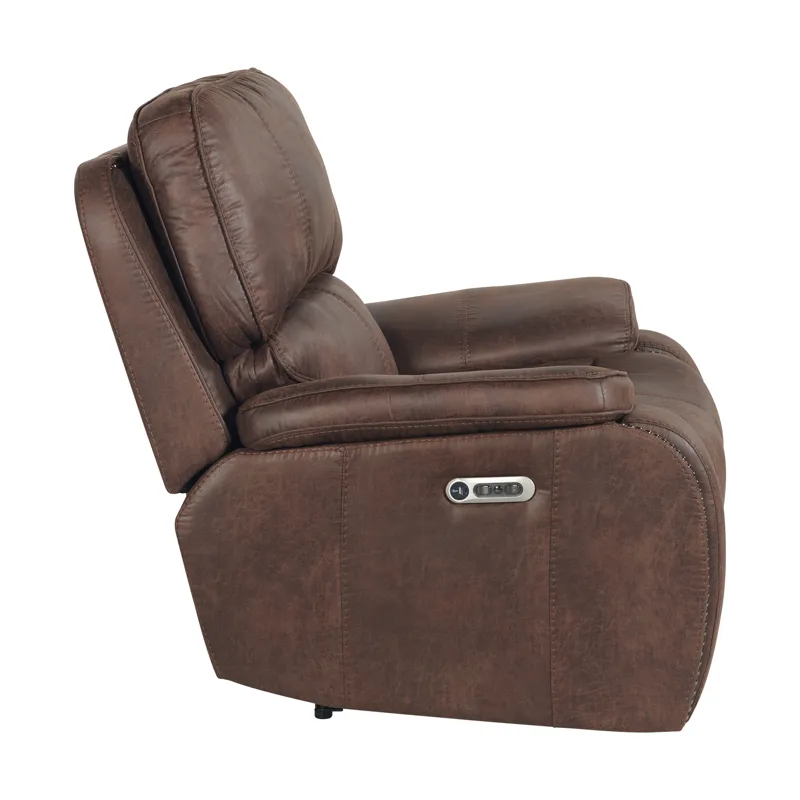 Atlantis Power Motion Recliner with Power Head Recliner in Heritage ...