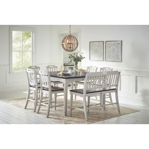 Orchard Park Counter Height Bench 1771-BS48KD by Jofran at Riley's Furniture & Mattress