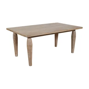 Spader Coastal Modern 5-Piece Dining Set With Solid Wood Table And ...