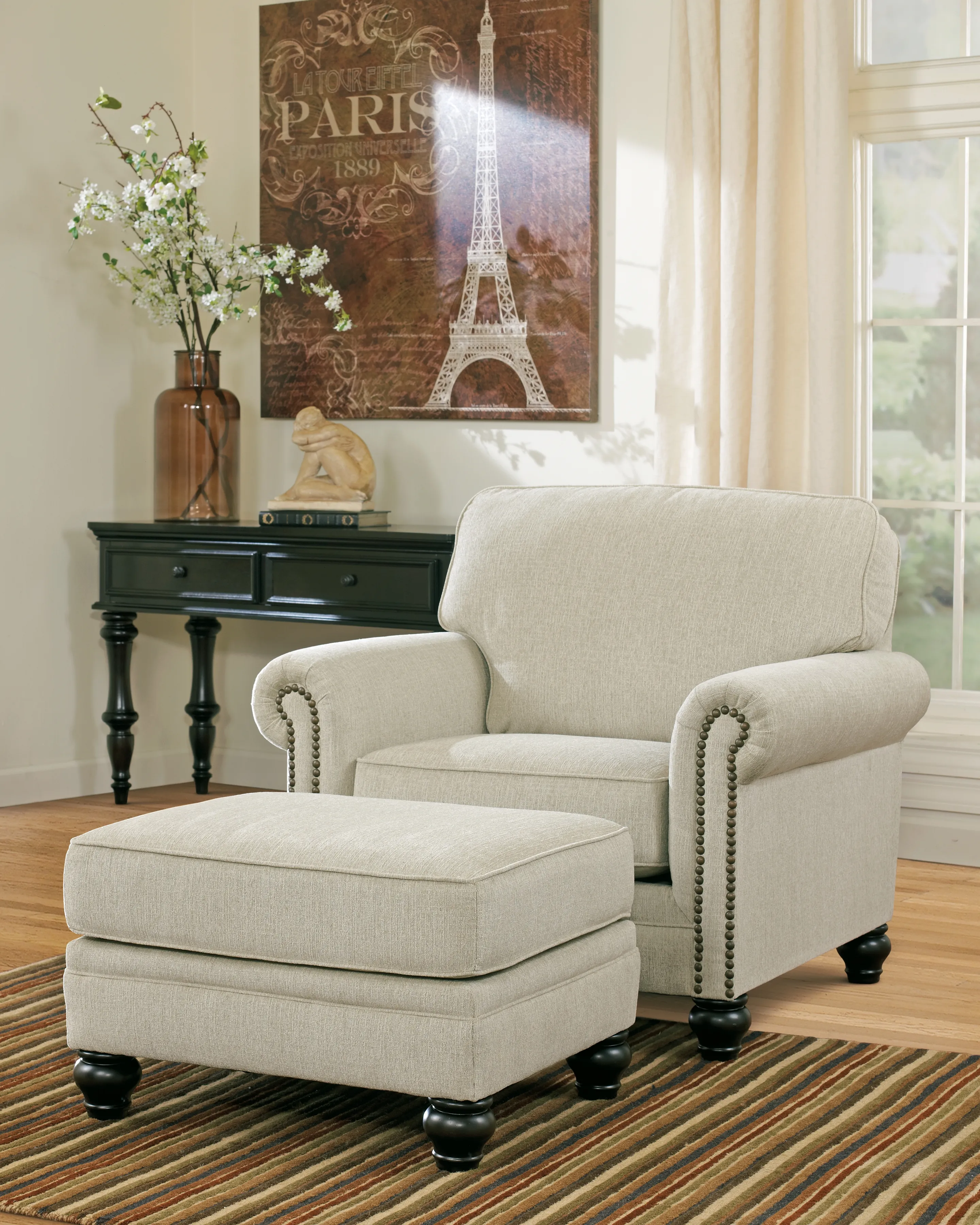 Milari Ottoman 1300014 by Signature Design by Ashley at Callan Furniture