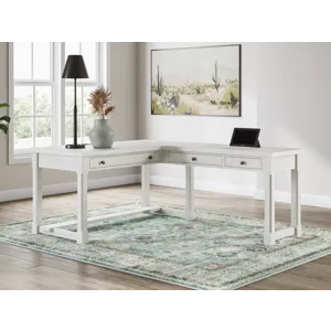 Robbinsdale L-Shaped Home Office Desk H742H1 by Signature Design by ...