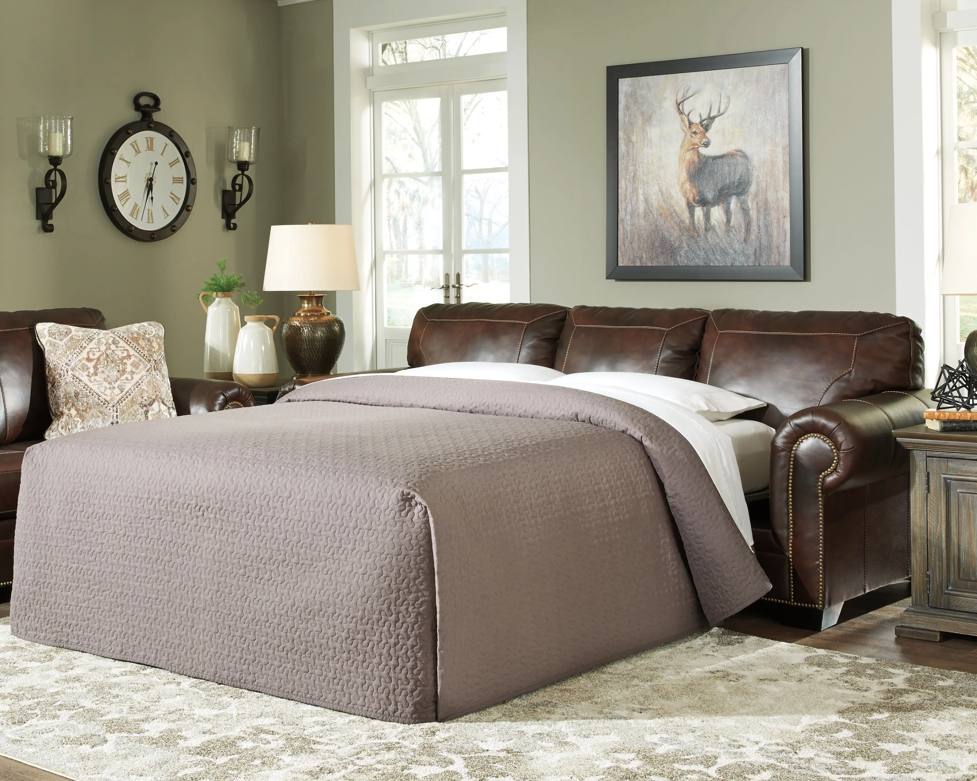 Roleson Queen Sofa Sleeper 5870239 by Signature Design by Ashley at Old Brick Furniture Mattress Co