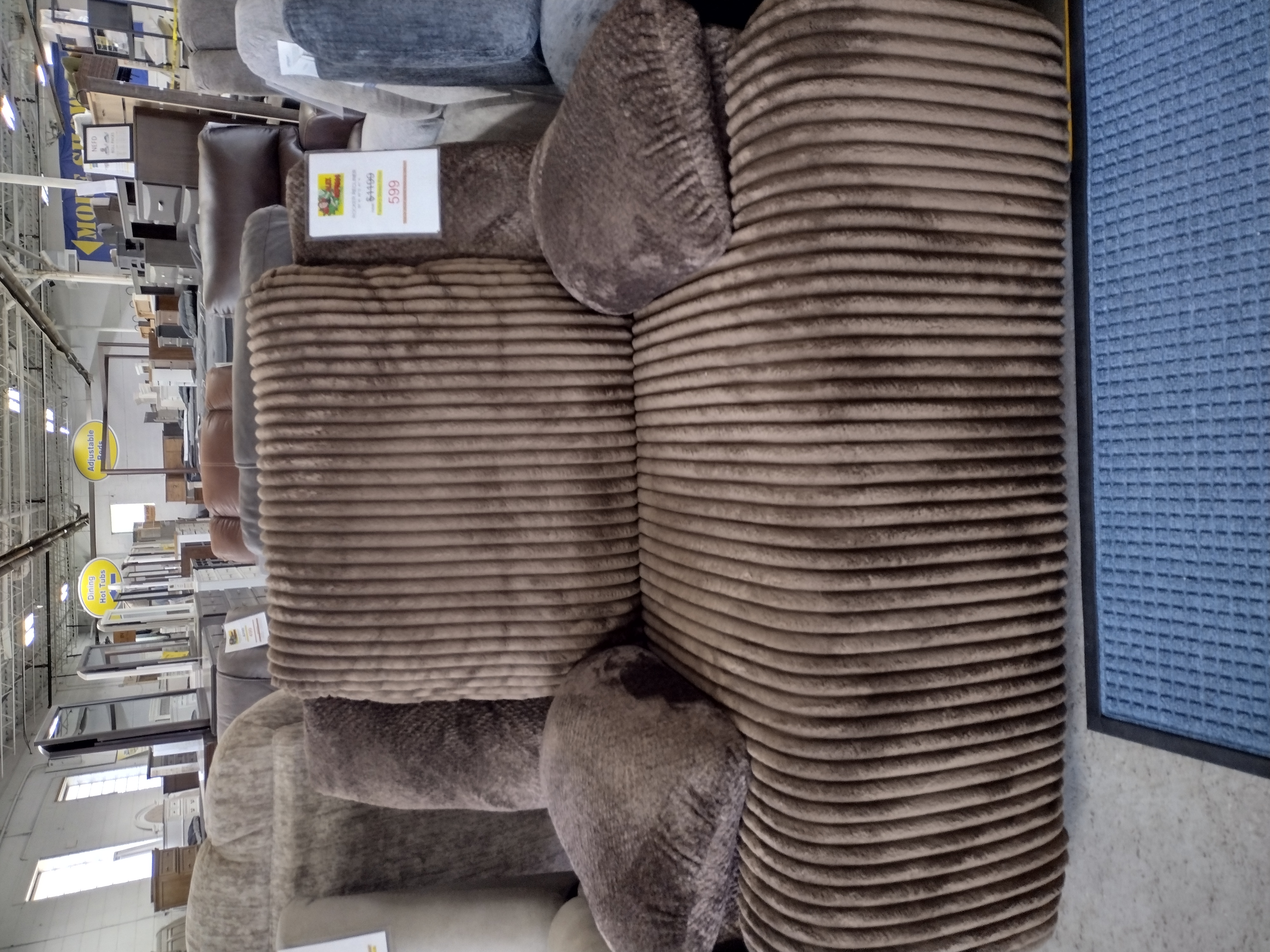 Oversized Rocker Recliner by NEFD @ Home at Northeast Factory Direct ...