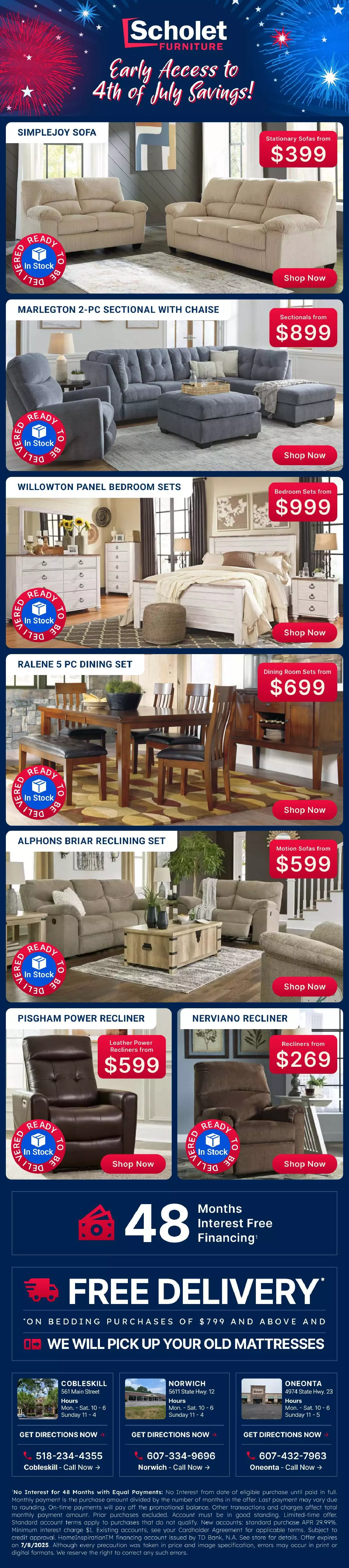 Leading Furniture Brands for Less | Scholet Furniture