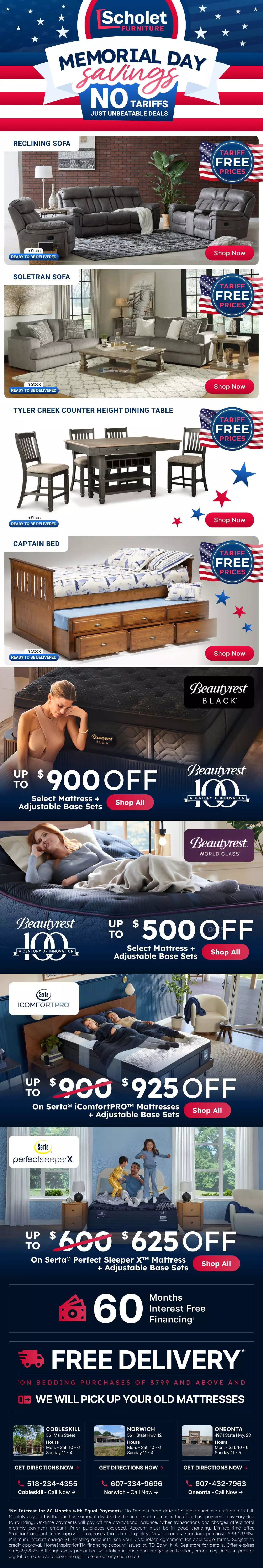 Leading Furniture Brands for Less | Scholet Furniture