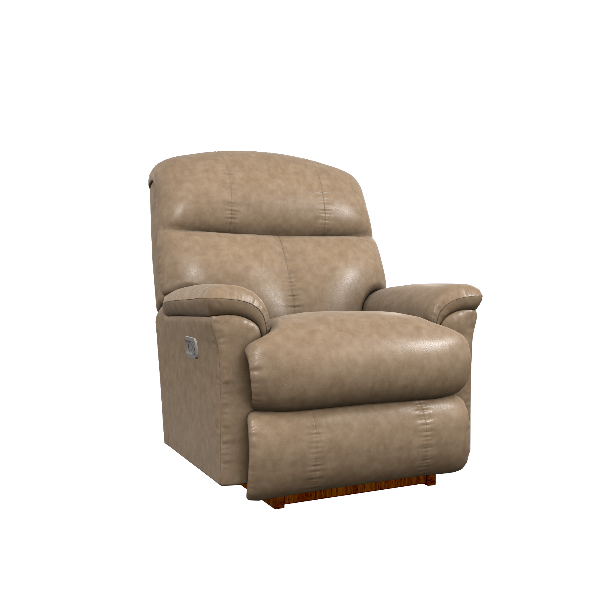 Reed Power Rocking Recliner w/Headrest & Lumbar w/Wireless Remote ...