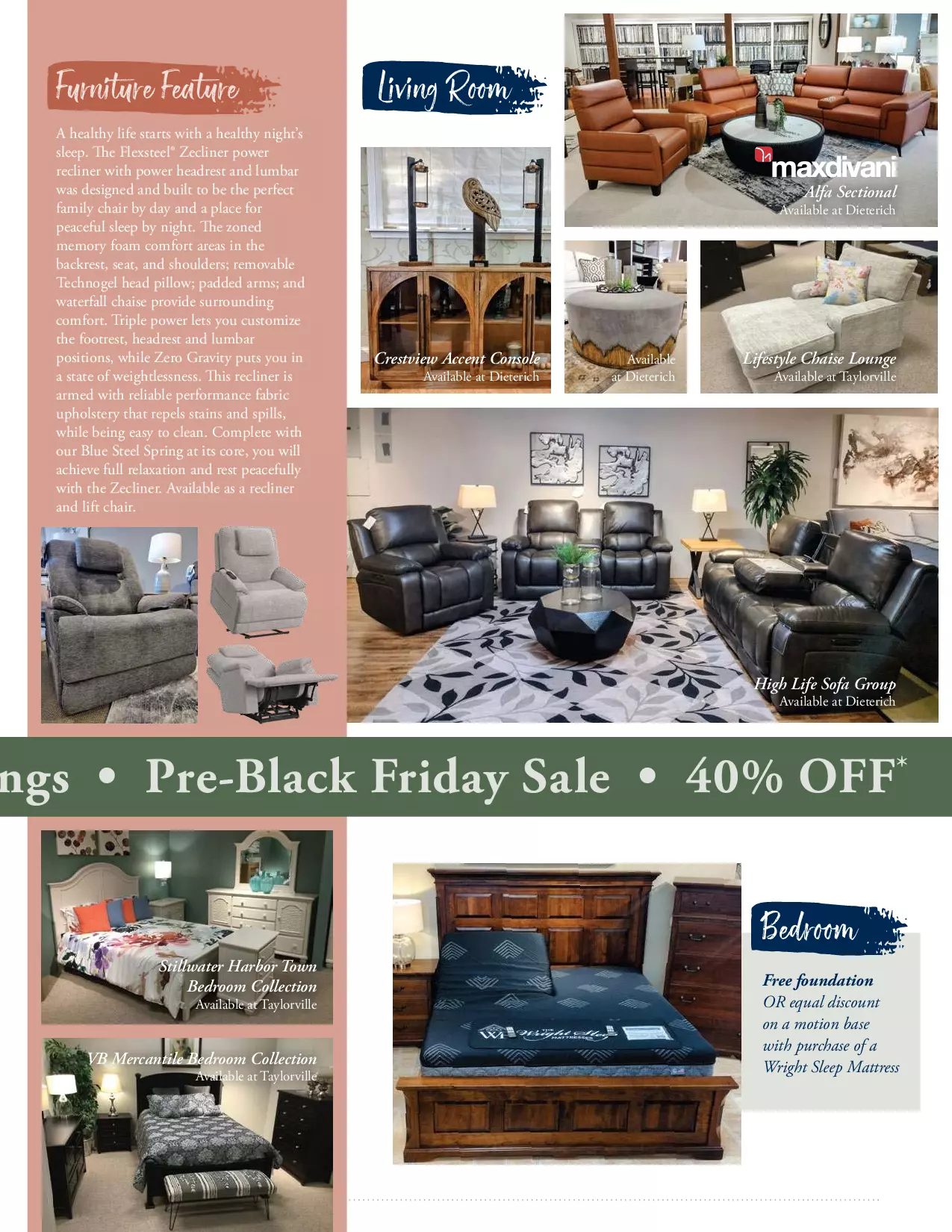 Black friday furniture deals 2019 store