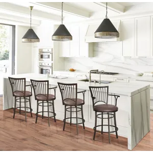 Unavailable: Bayview Swivel Counter Stool BAY600CS by Steve Silver at ...