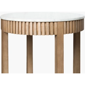 Rosemary End Table BORS001-222222 by Surya at Wright's Furniture