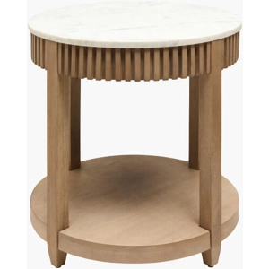 Rosemary End Table BORS001-222222 by Surya at Wright's Furniture