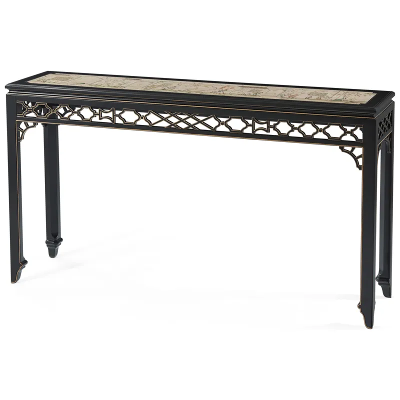 Althorp Living History Long Hall Chinoiserie Console Table AL53058 by ...